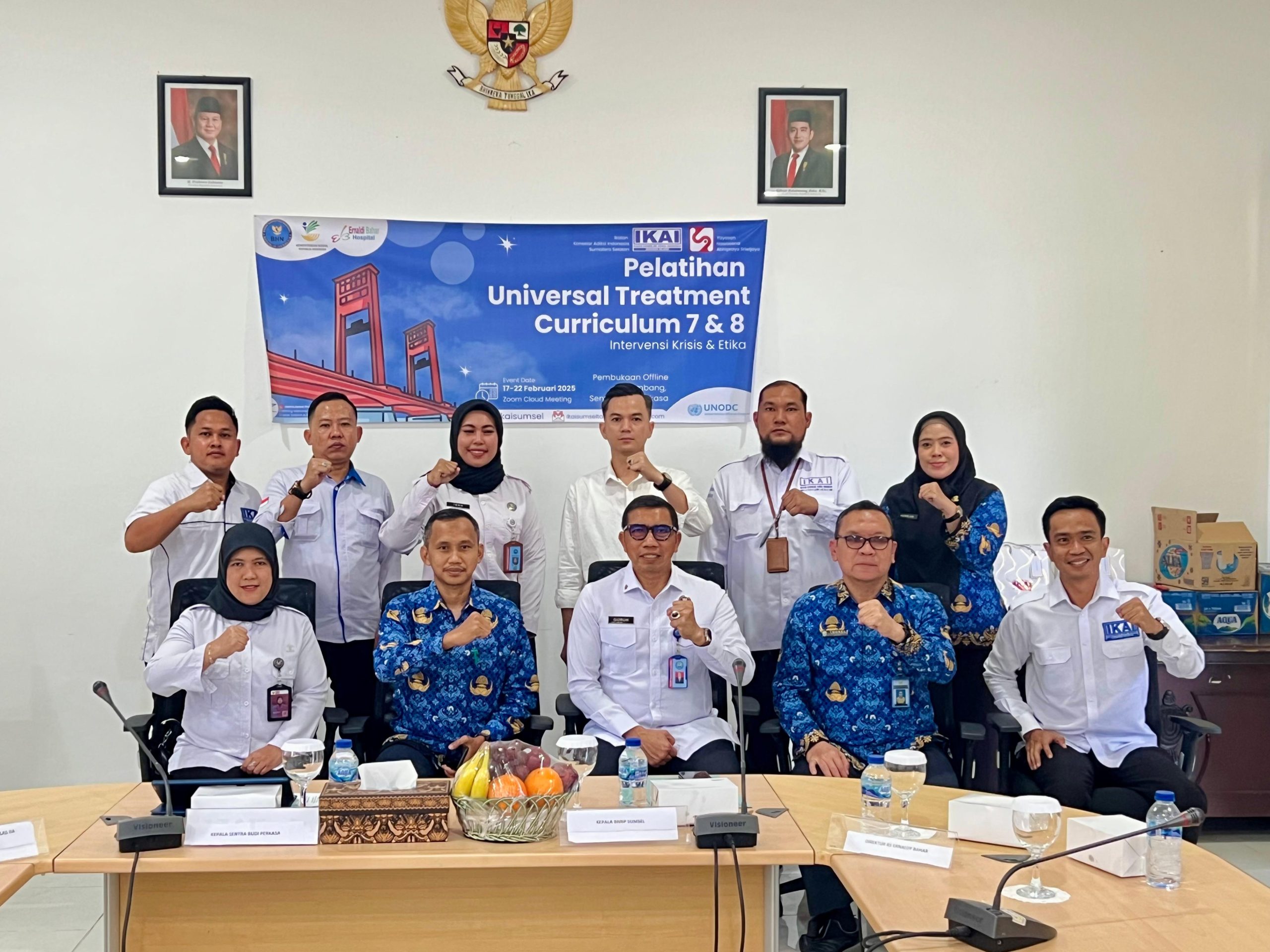 IKAI Sumsel Gelar Pelatihan Konselor Adiksi tahun 2025 - inews nusantara